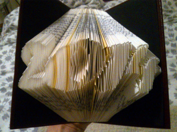 Book Folding Complete Alphabet Pattern